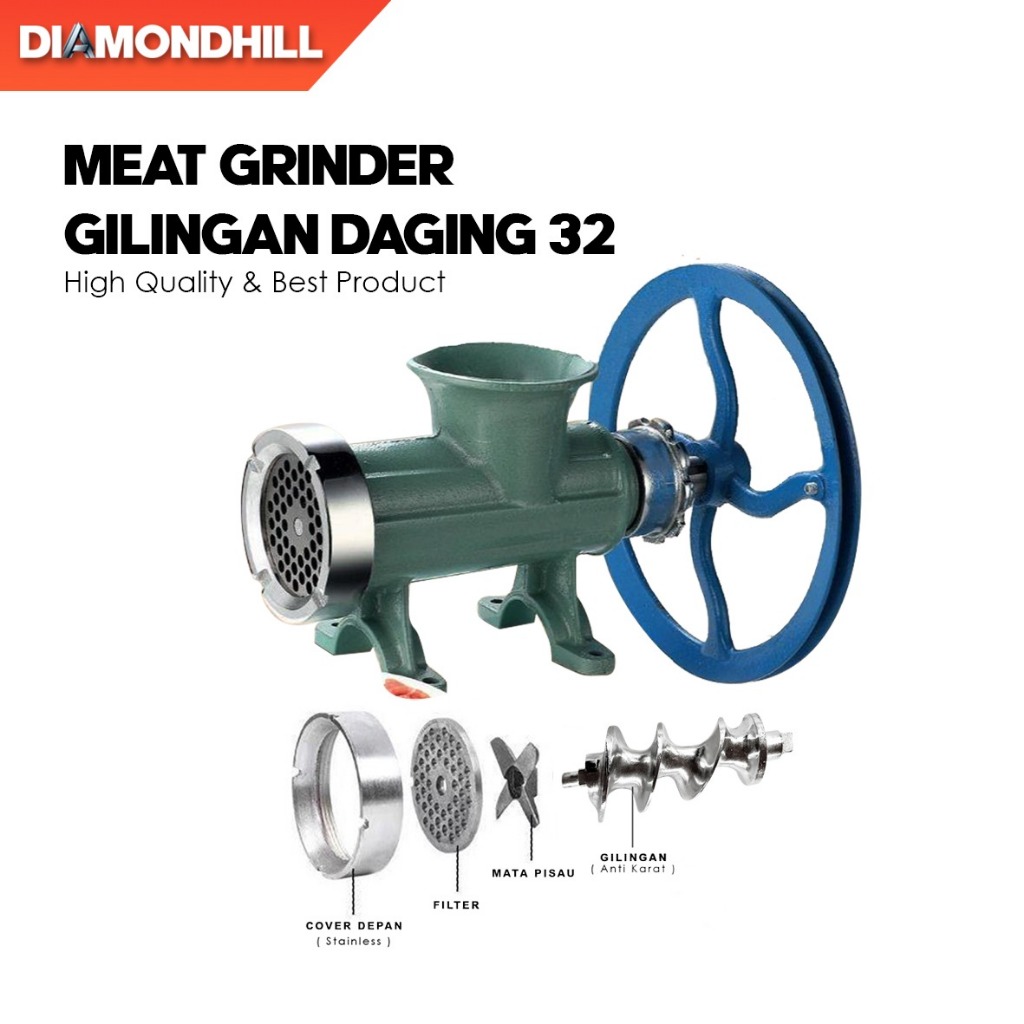 Jual GILINGAN DAGING - MANUAL MEAT GRINDER SG-32 SEAGULL | Shopee Indonesia
