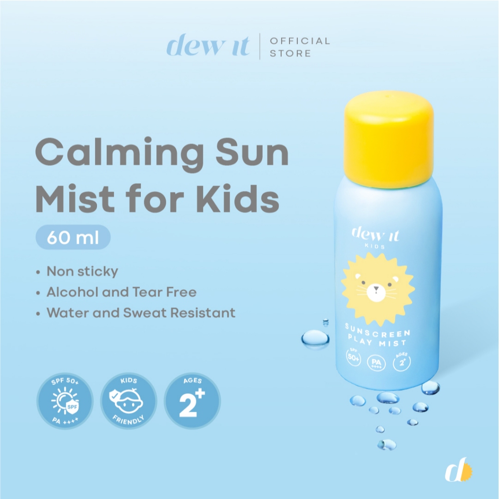 Jual Dew It Kids - Sunscreen Play Mist SPF 50+ PA++++ | Sunscreen Spray ...
