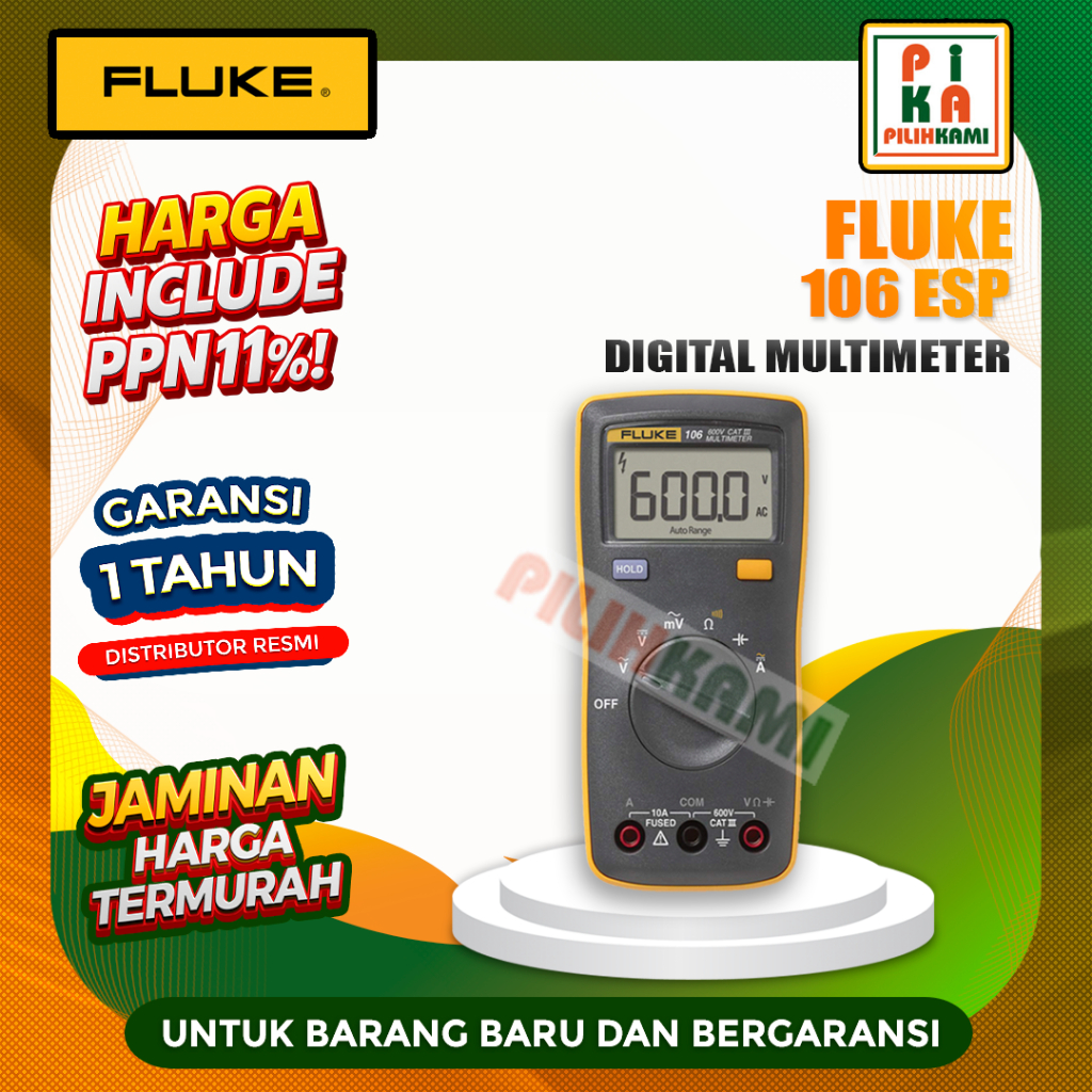 Jual Fluke 106 Digital Multimeter | Shopee Indonesia