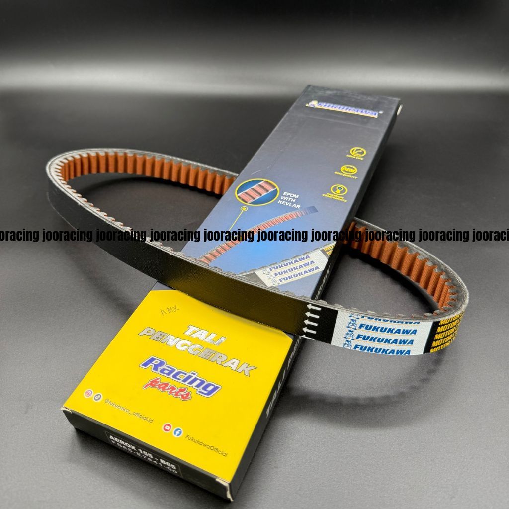 Jual Fukukawa Vanbelt V belt Fanbelt Aerox Nmax Lexi 125 155 B65 EPDM ...