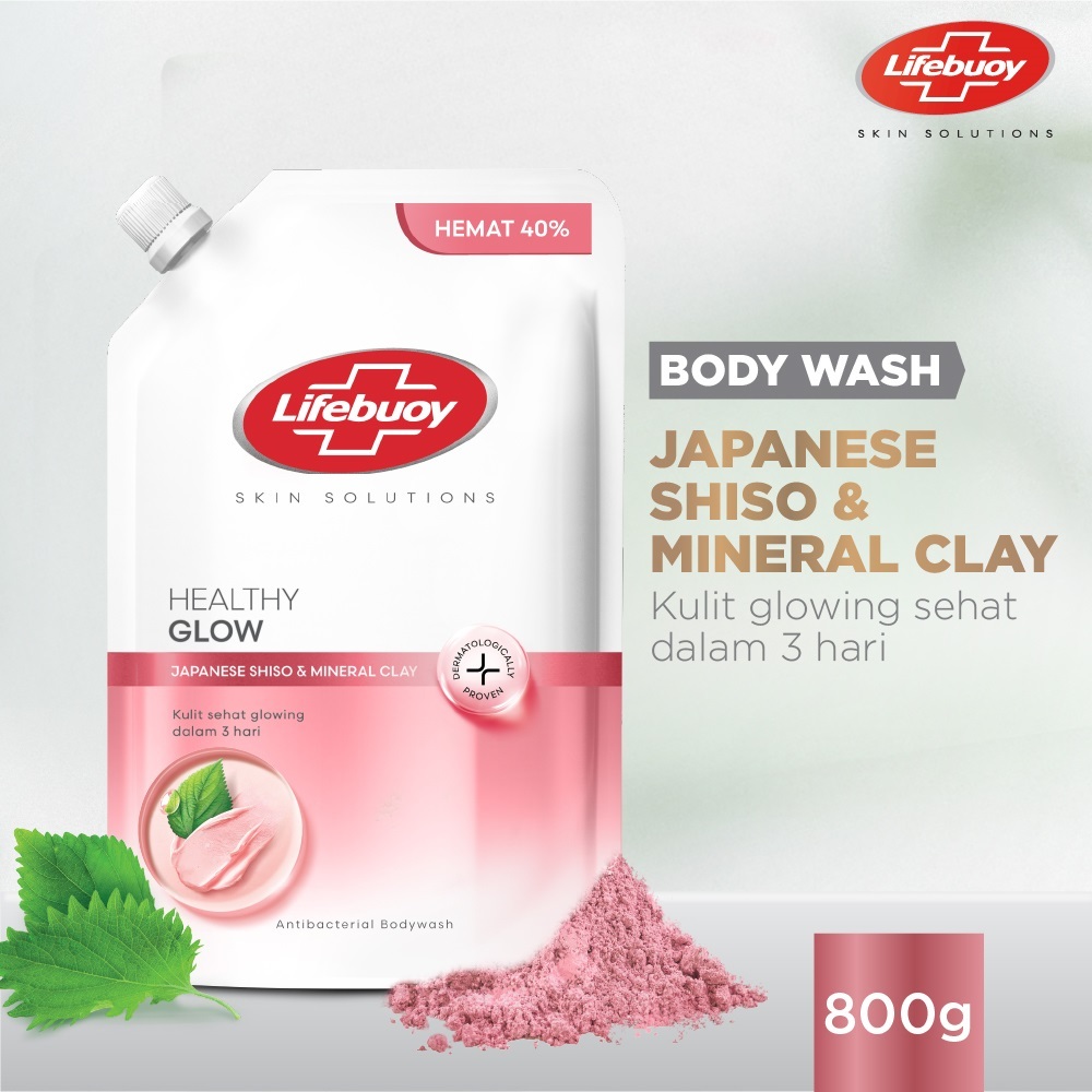 Jual LIFEBUOY SABUN MANDI CAIR JAPANESE SHISO REFILL 800G | Shopee ...