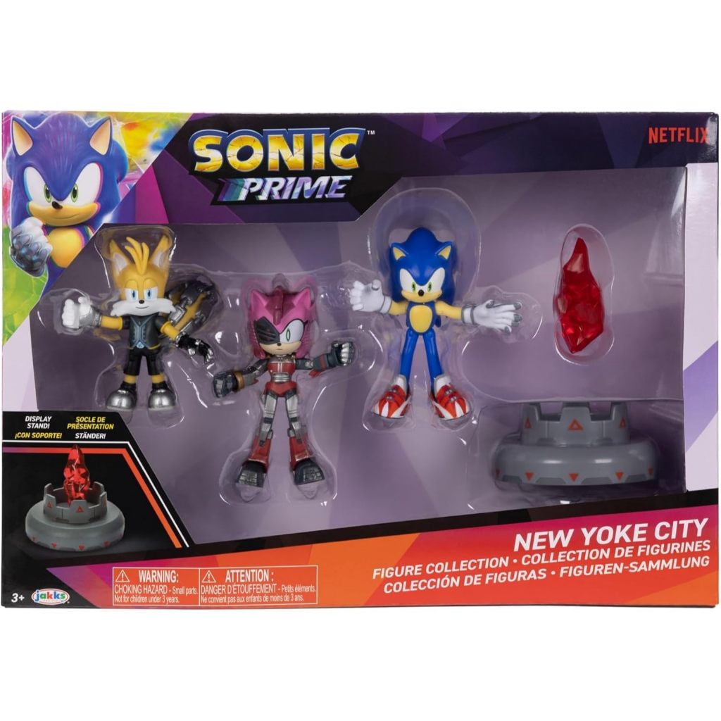 Jual SEGA NETFLIX SONIC PRIME NEW YOKE CITY SONIC RUSTY ROSE TAILS NINE ...