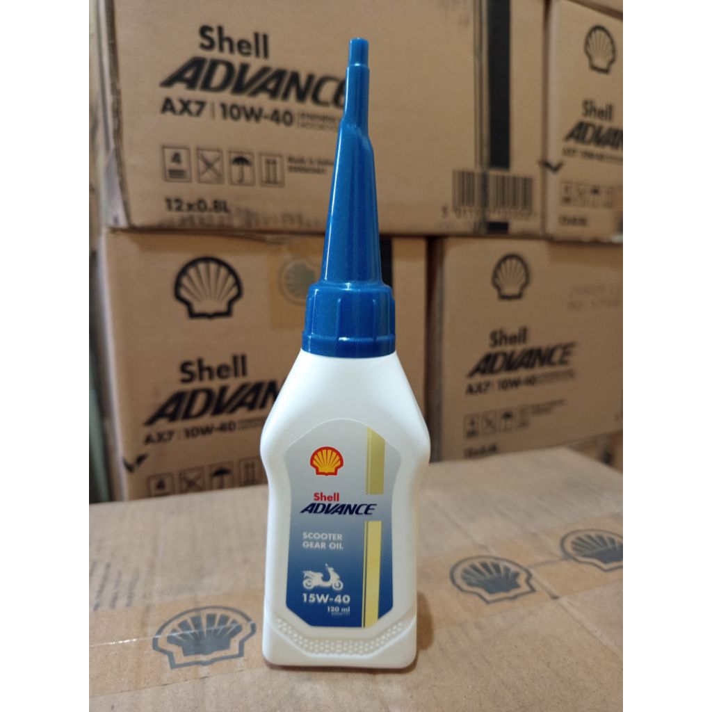 Jual SHELL ADVANCE GEAR OIL 15W-40 120ml | OLI GEAR SHELL | OLI GARDAN ...