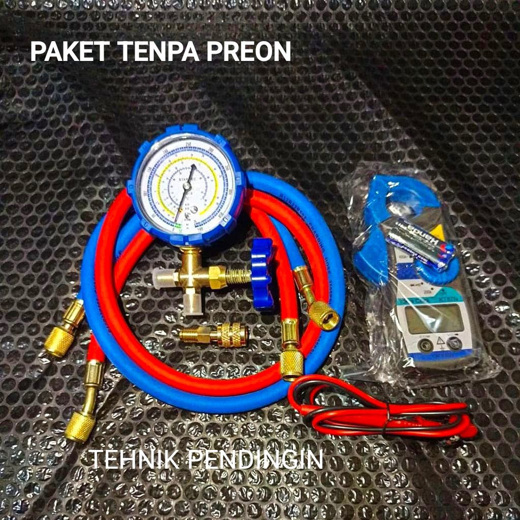Jual PAKET ALAT PENGISIAN GAS PENDINGIN PREON AC RUMAH R410 PLUS TANG ...