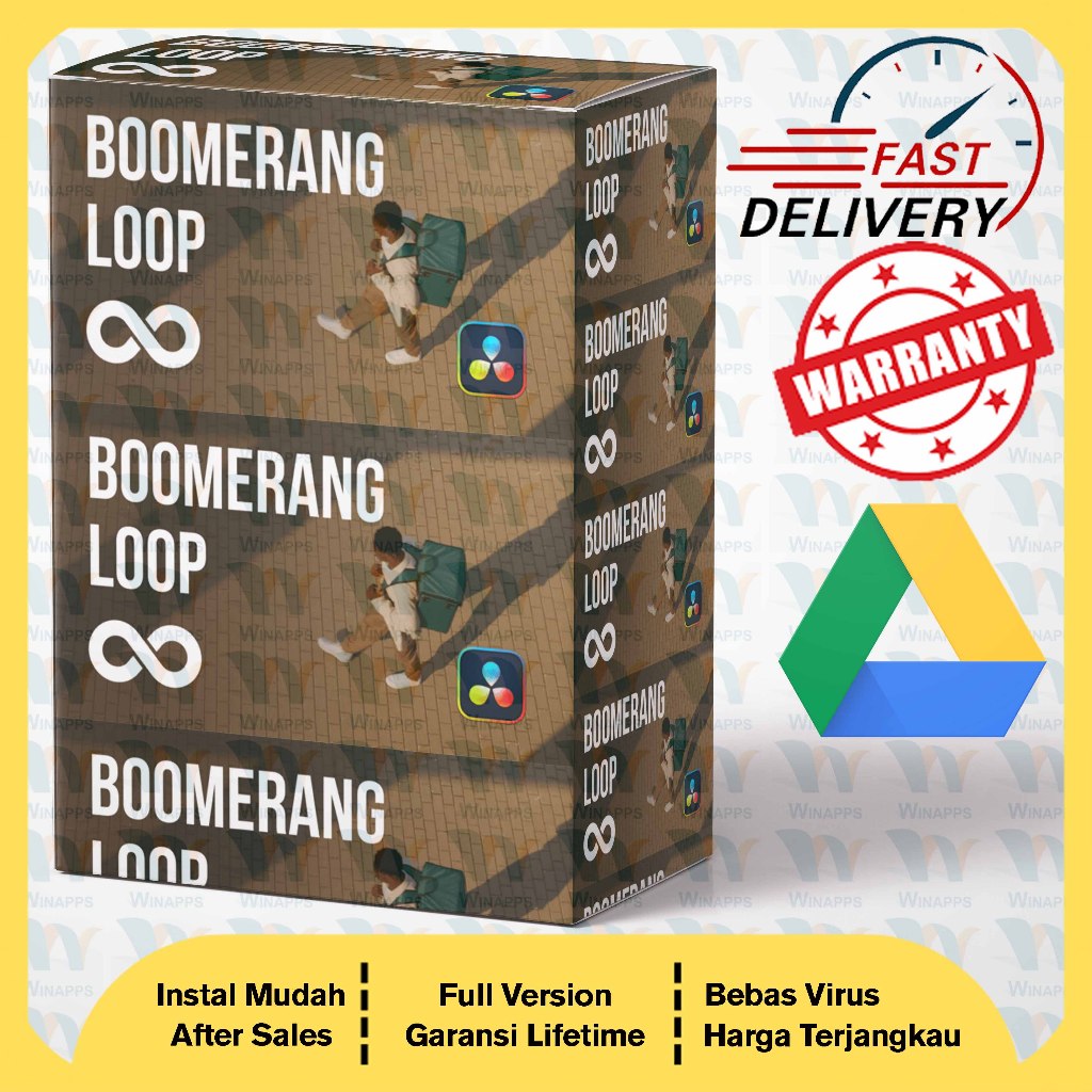 Jual Boomerang Loop Effect for DaVinci Resolve | Shopee Indonesia