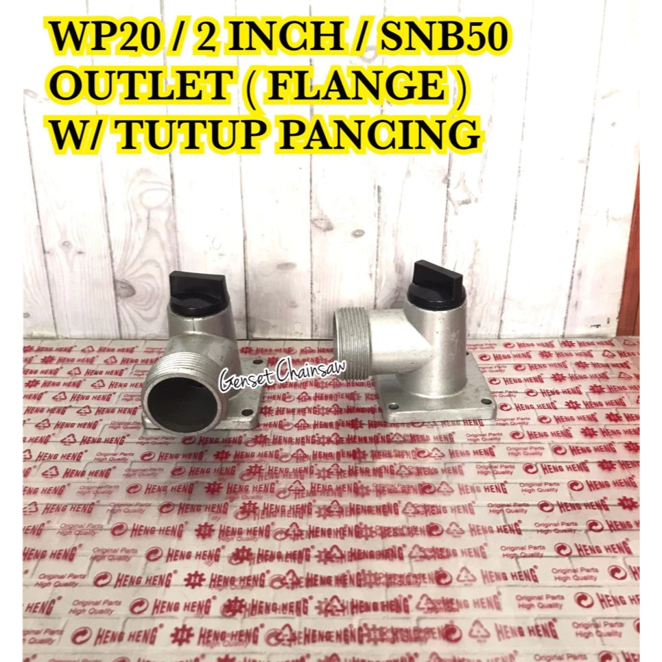 Jual SNB50 Water Outlet Socket + Tutup Pancing 2Inch Pompa Alkon Wp20 ...