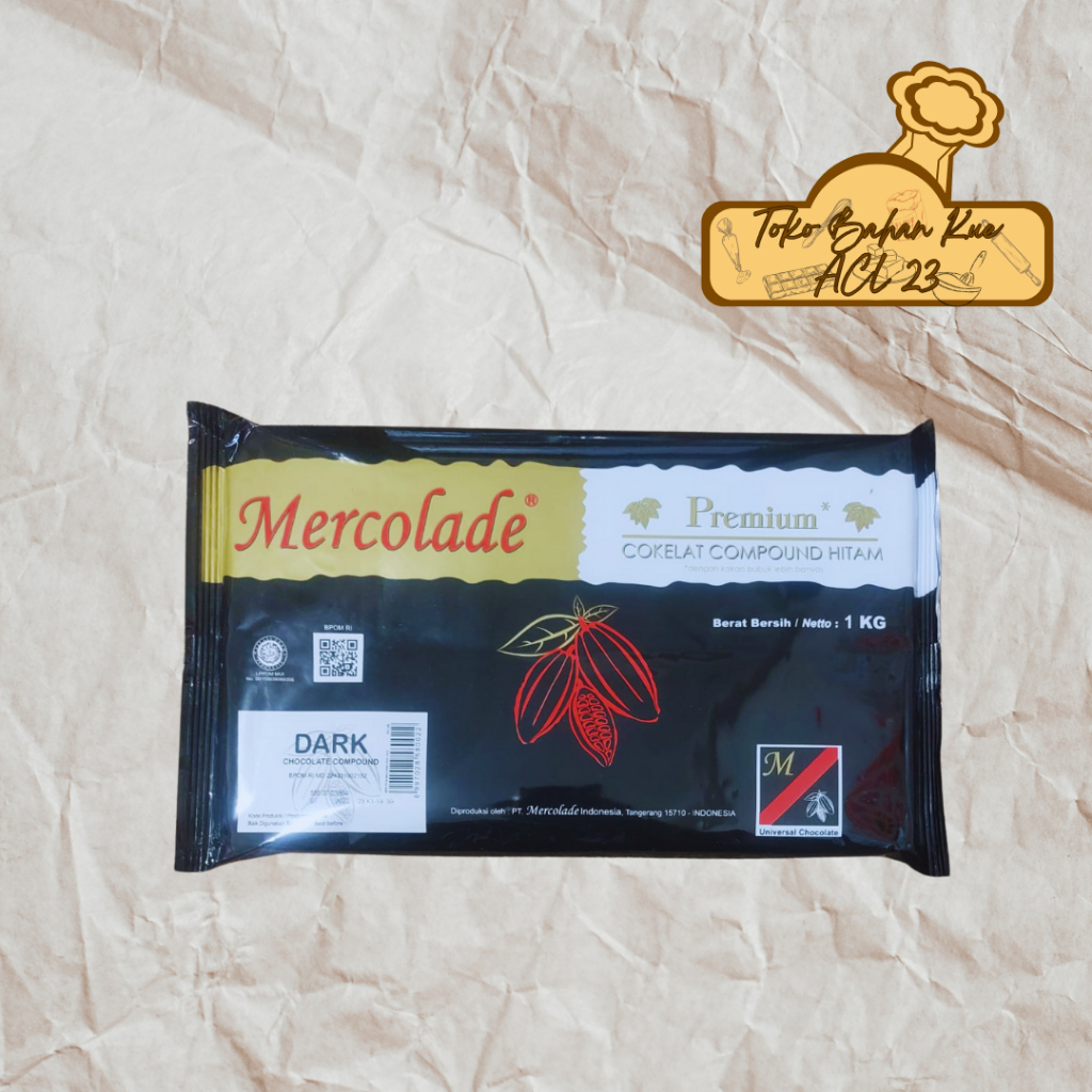 Jual Mercolade Dark Compound/Coklat Batang Mercolade/Cokelat Batang ...