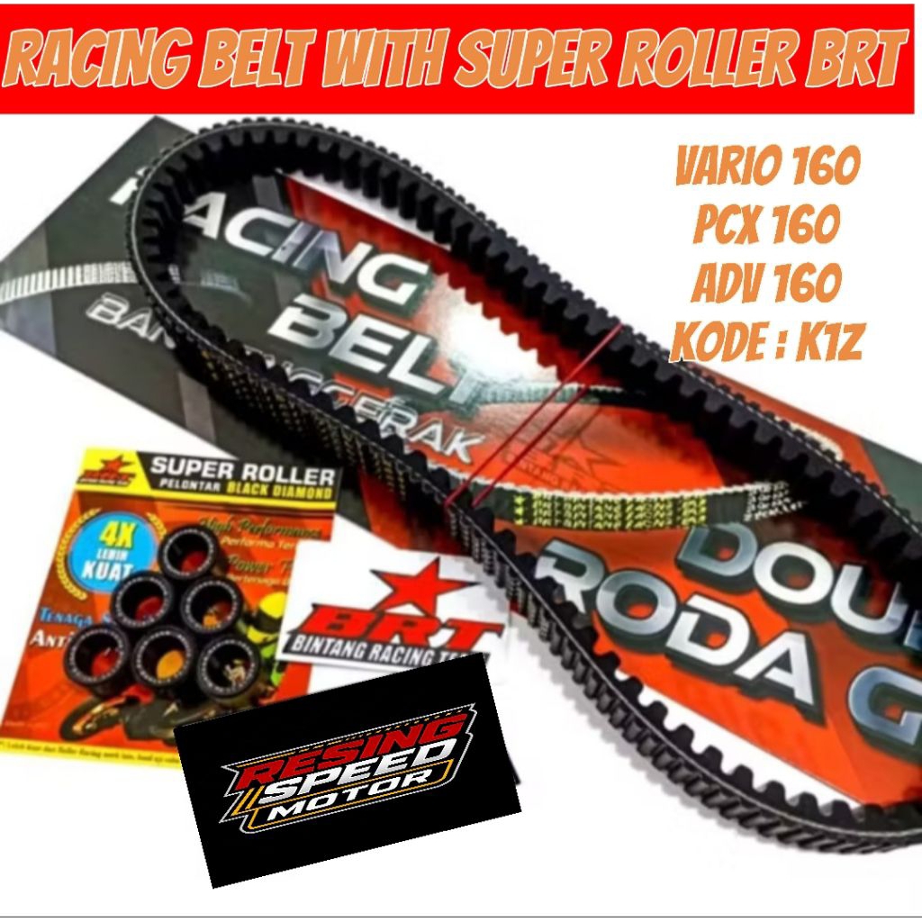 Jual Van Belt V Belt Set Roller BRT PCX 150 ADV 150 Double COG | Shopee ...