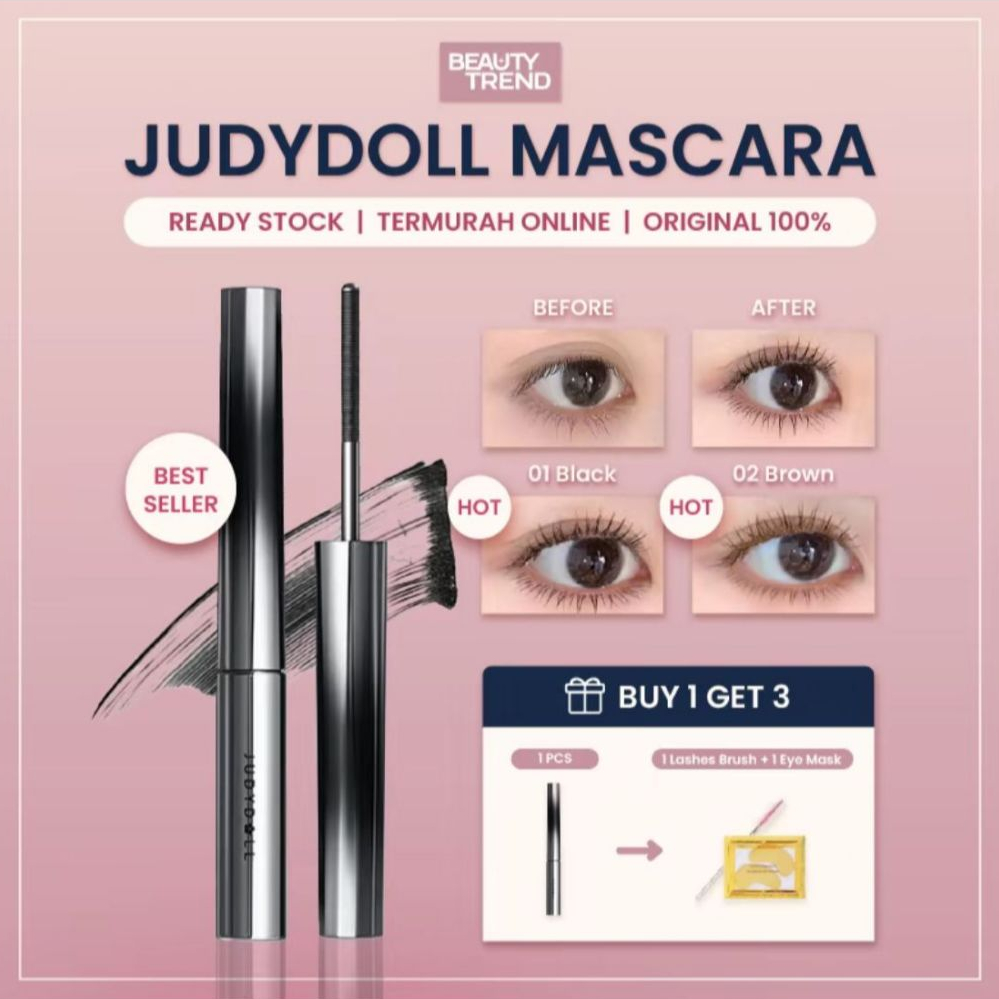 Jual [BPOM ORI] JudyDoll Mascara Judydoll Iron Mascara Viral Maskara ...