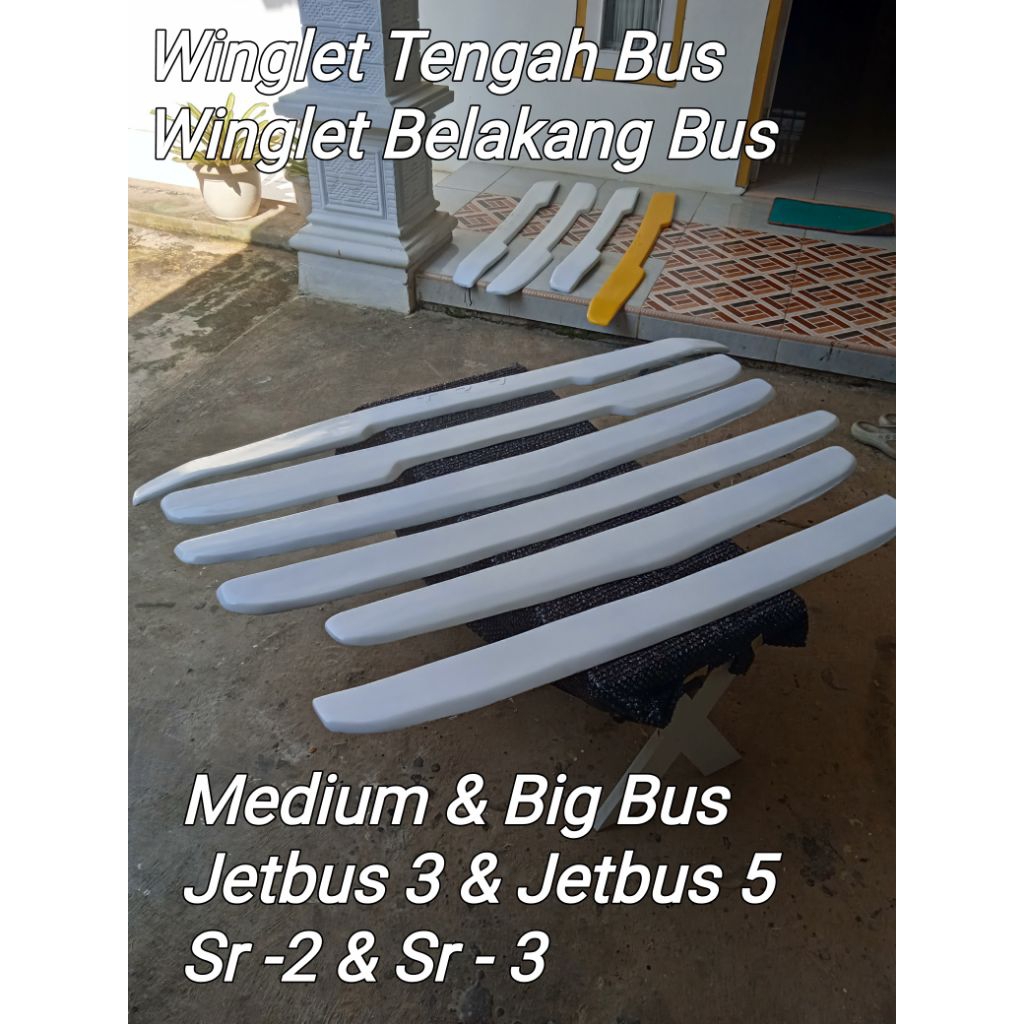 Jual Winglet Tengah Bumper Bus | Shopee Indonesia