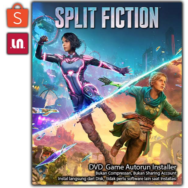 Jual Split Fiction (2025) - PC DVD Game Autorun Installer | Shopee Indonesia