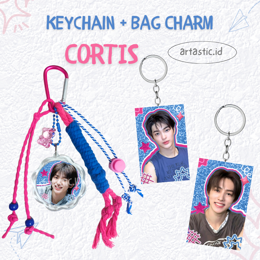 Jual Bag Charm CORTIS | Keychain CORTIS | Gantungan Kunci CORTIS | Bag ...