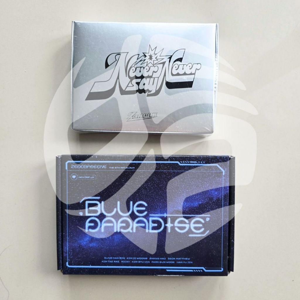 Jual [READY] ZEROBASEONE ZB1 Never Say Never Scents Version / Blue ...