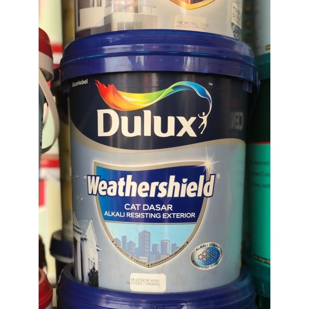 Jual DULUX ALKALI WEATHERSHIELD Cat Dasar Exterior Premium 20Liter ...