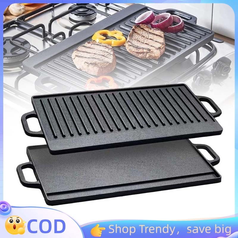 Jual 53*23cm Pan Panggang Anti Lengket Barbeque Grill Pan Multi Alat ...
