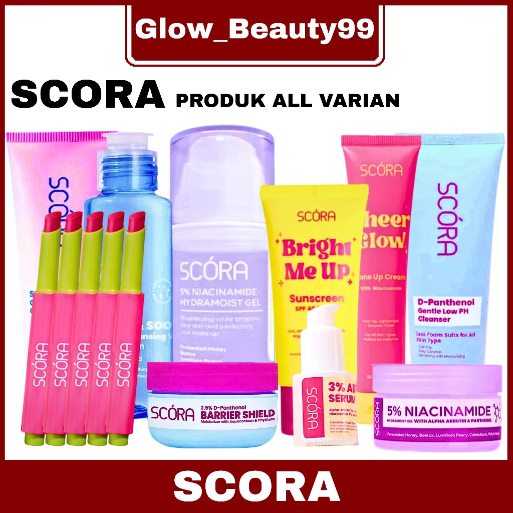 Jual SCORA PAKET LENGKAP ALL VARIAN - SCORA MOISTURIZER FACIAL WASH ...
