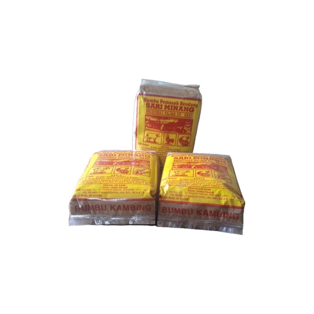 Jual SARI MINANG pemasak Rendang dan kambing 250gr | Shopee Indonesia