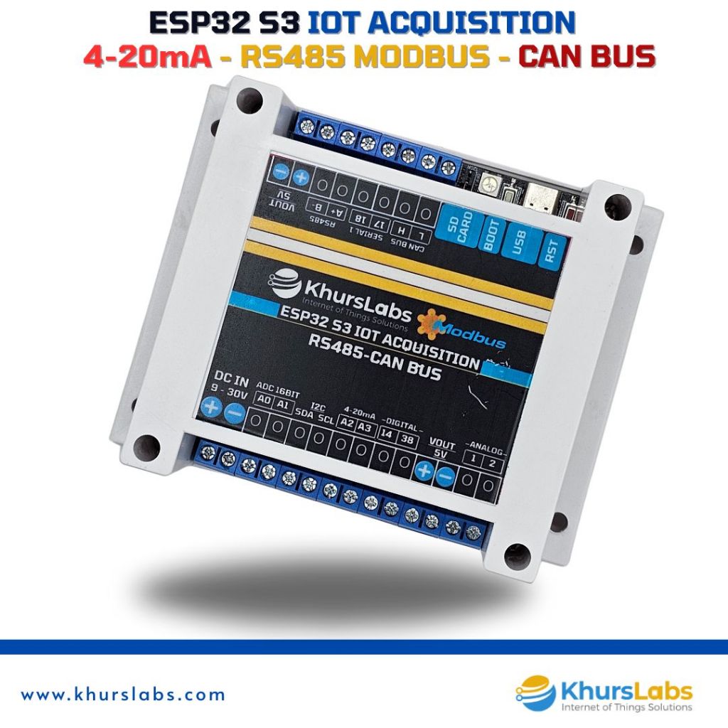 Jual ESP32 S3 N16R8 IOT Acquisition 4-20mA RS485 CAN BUS MCP2551 ...