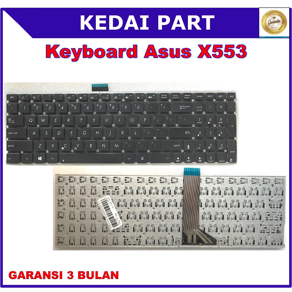 Jual Keyboard Asus X553 X553M X553S X553MA X553SA A555LB A555LF A555 ...