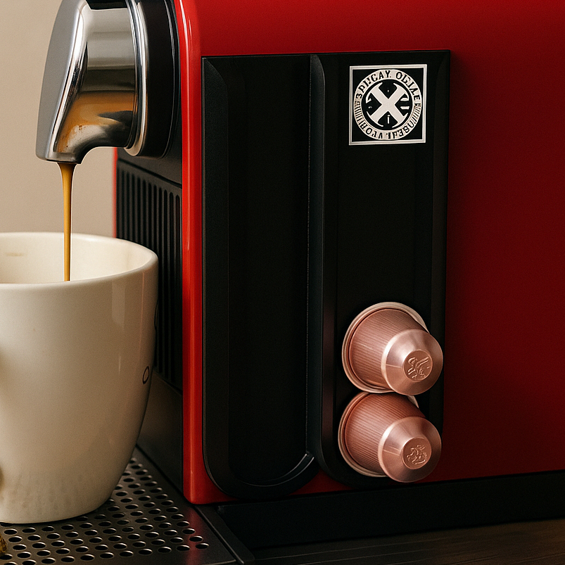 Jual NESPRESSO Capsule Holder Tempel Dinding, Rak Kapsul Kopi Nespresso ...