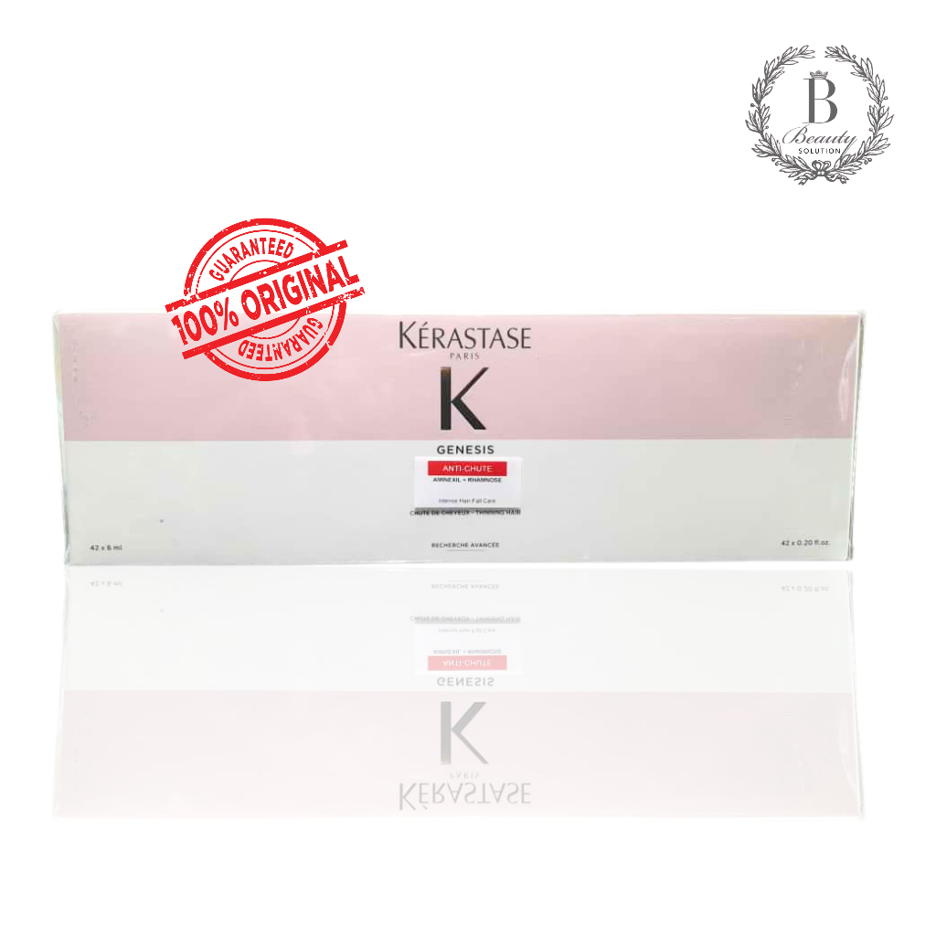 Jual Kerastase Genesis Cure Anti-Chute 42x6ml Anti Hair Fall Serum ...