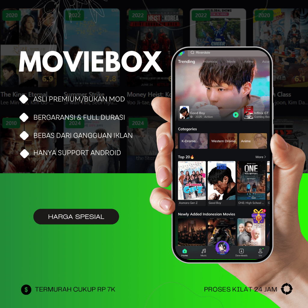 Jual MOVIEBOX PREMIUM BULANAN ANTI LIMIT - FULL GARANSI | MOHON BACA ...
