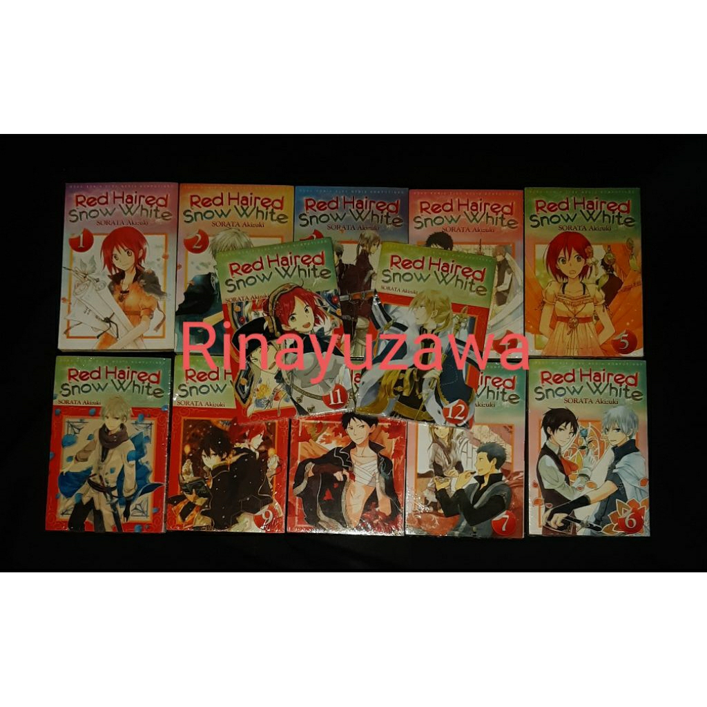 Jual Komik Red Haired Snow White 1 2 3 4 5 6 7 8 9 10 11 12 by Akizuki ...