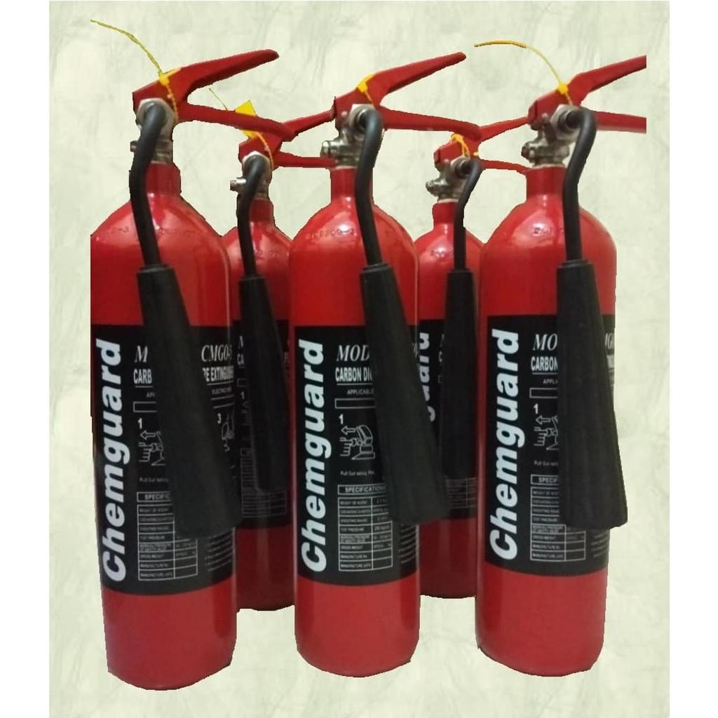 Jual APAR CHEMGUARD 9KG CO2 +TROLY Pemadam API CO2 9 KG Fire Extinguisher | Shopee Indonesia