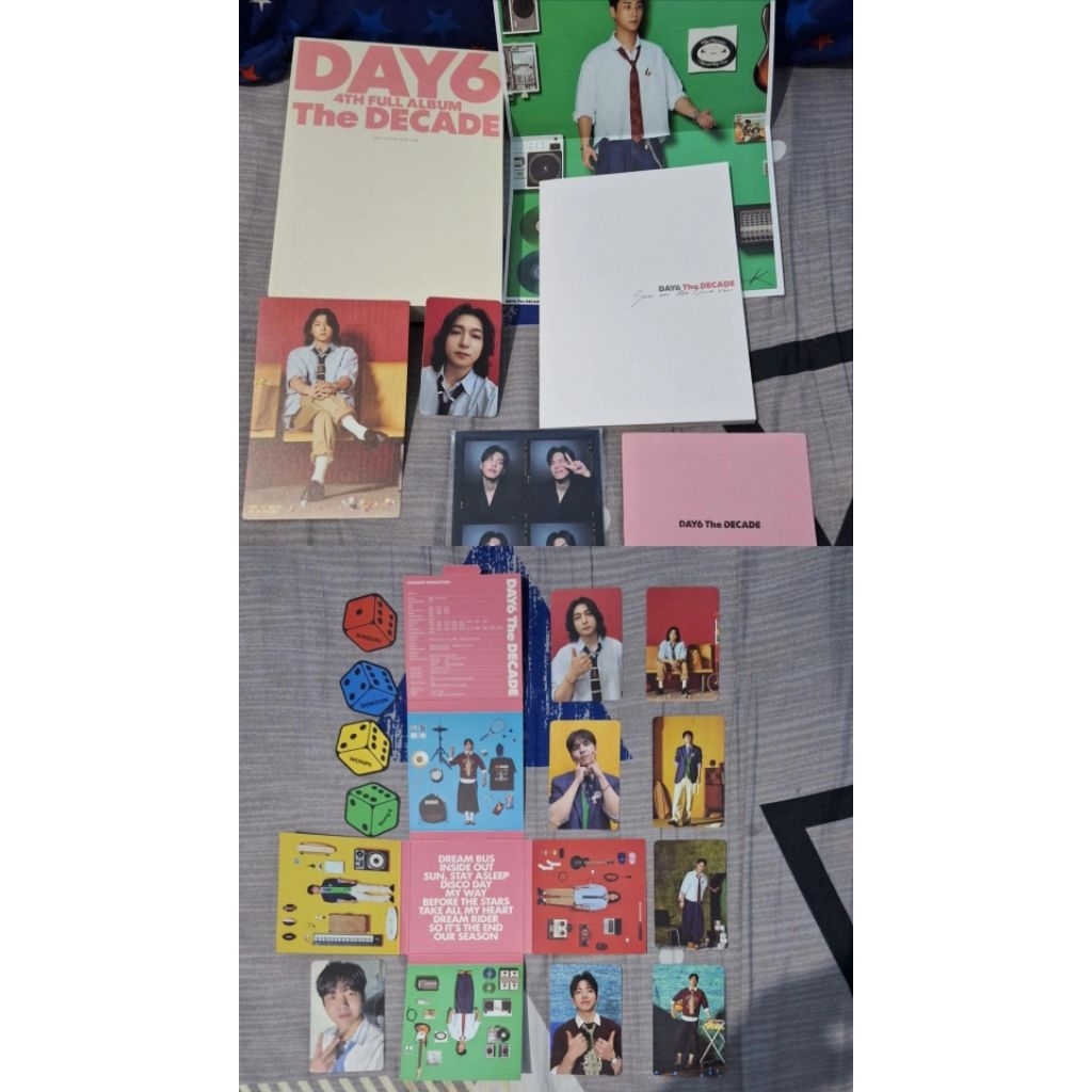 Jual [SHARING] Album The Decade Day6, Nemo, Standart Six On The Dice ...