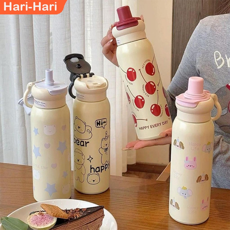 Jual [2 in 1 Desain] Tumbler Little Joy 620ml Stainless SUS 316 ...