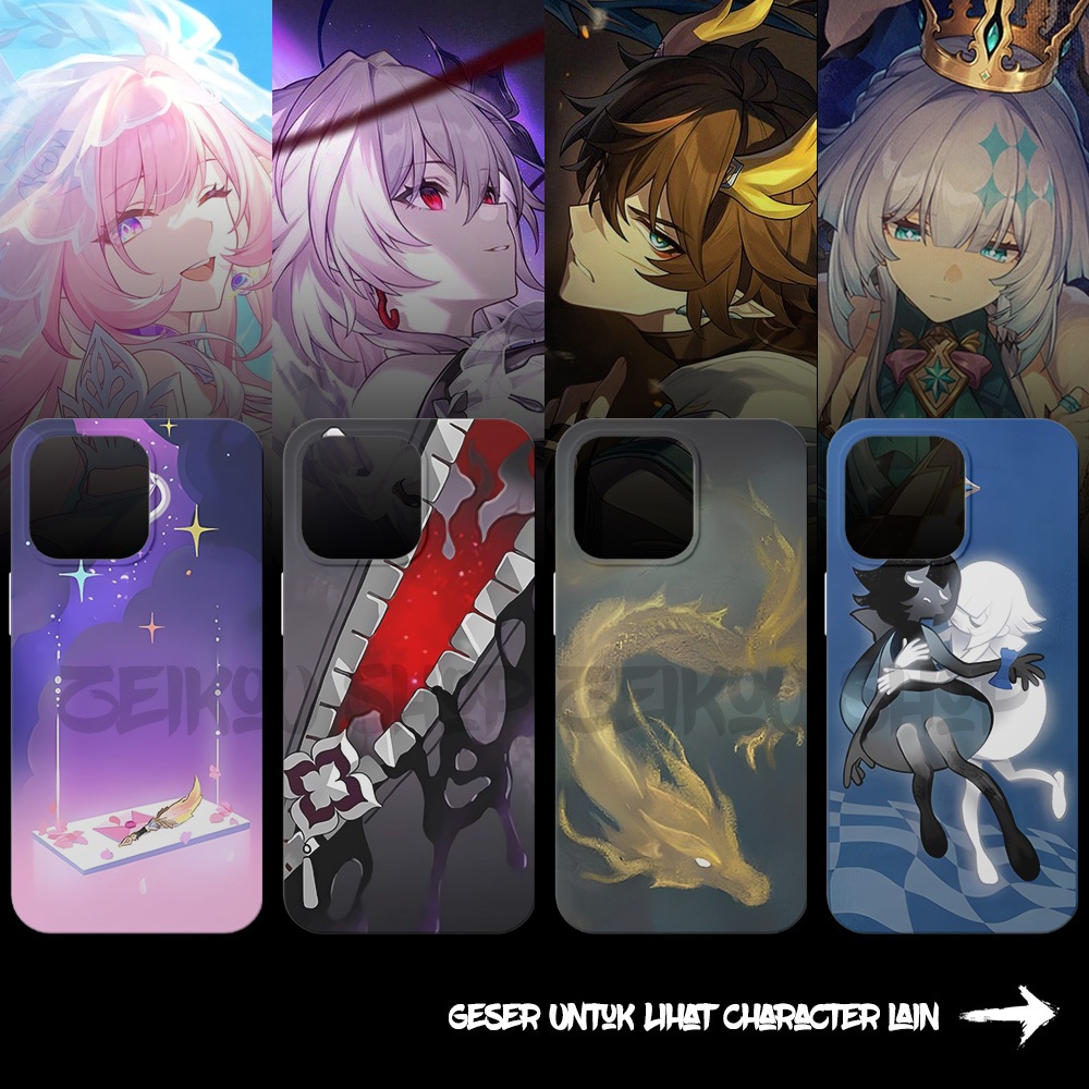 Jual Premium Case Honkai Star Rail - 5 Star Character Phone Case Semua ...