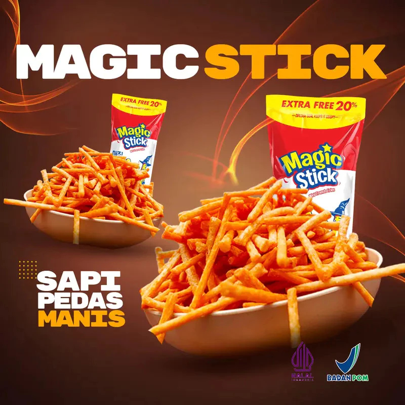 Jual Kikoya Magic Stick 600g snack porsi super besar snack cinema ...