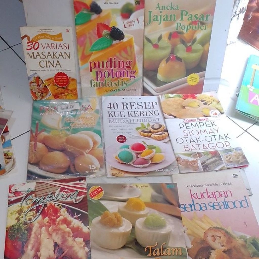 Jual BUKU/MAJALAH RESEP MENU MASAKAN | Shopee Indonesia