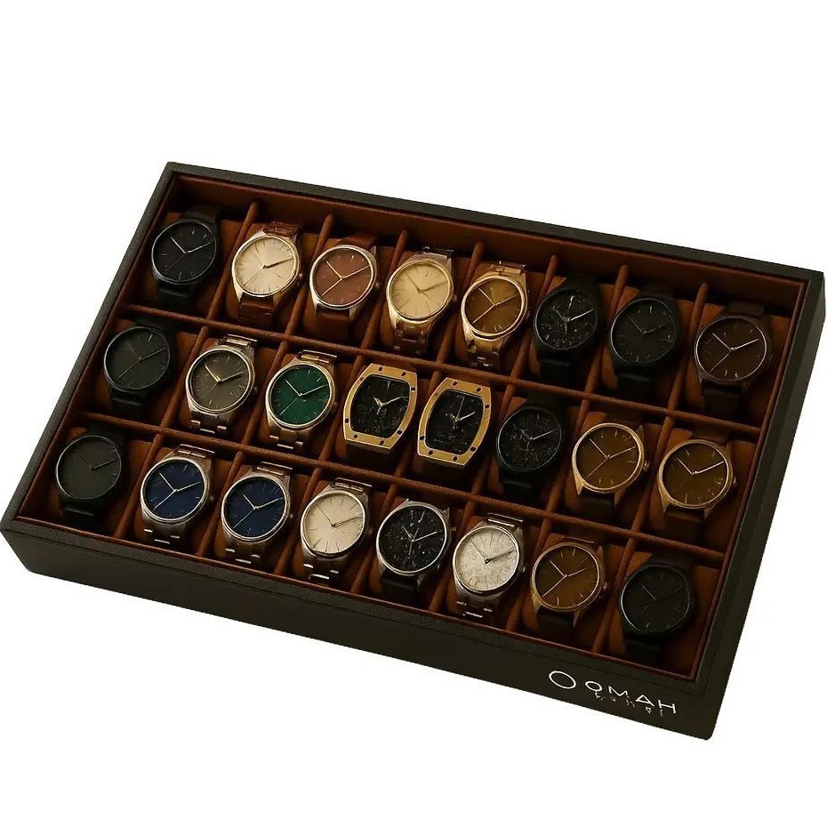 Jual 24 SLOT - Kotak Display Jam Tangan | Box Tempat Penyimpanan Jam ...