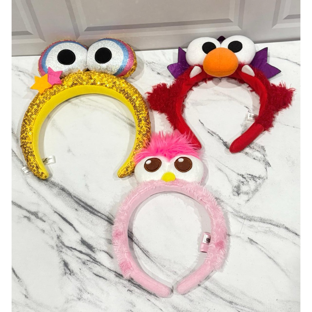 Jual Bando Sesame Street Big Bird Sequin, Moppy, & Elmo Universal ...