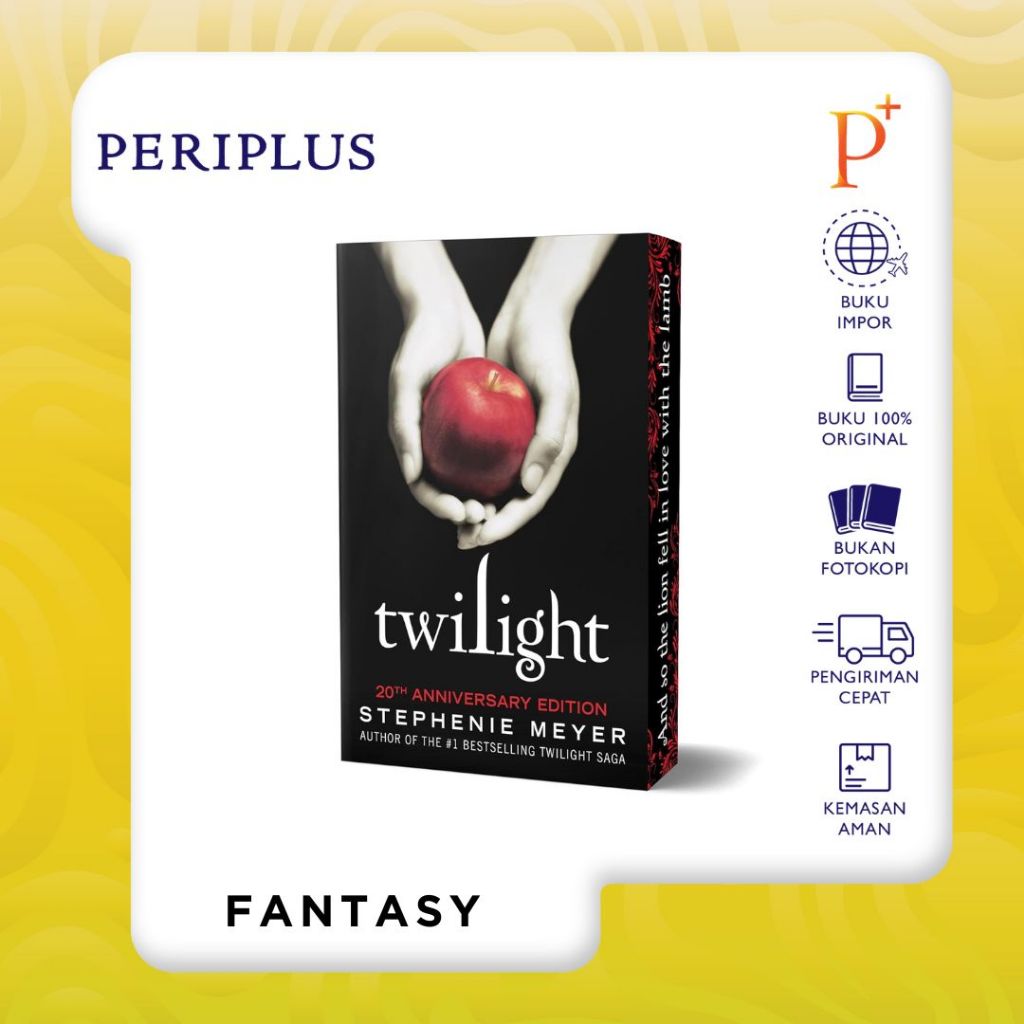 Jual Twilight – Book 1 of The Twilight Saga (20th Anniversary Edition ...