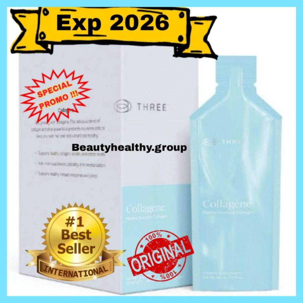 Jual COLLAGEN THREE SUPLEMEN CAIR | Shopee Indonesia