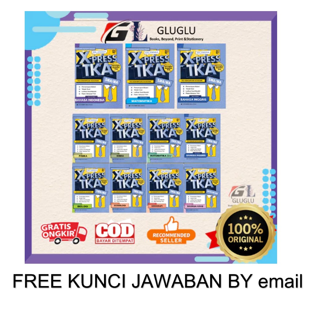 Jual Xpress TKA SMA / MA 2026 / TKA SMA 2026 / Kurikulum Merdeka ...