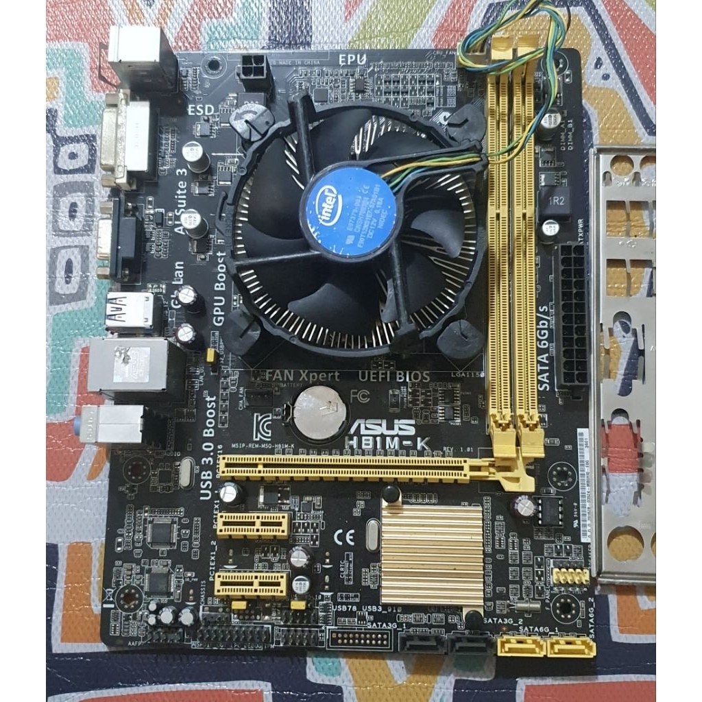 Jual motherboard asus h81 i3 gen4 | Shopee Indonesia