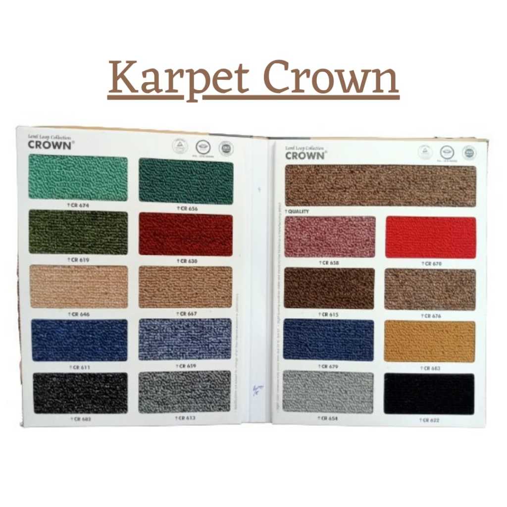 Jual Karpet Meteran Crown Polos Lebar 4 meter / Karpet Lantai, Hotel ...