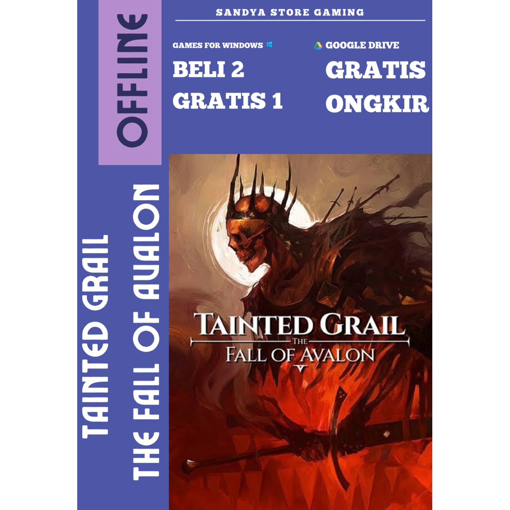 Jual TAINTED GRAIL THE FALL OF AVALON/ GAME PC - LAPTOP/ INSTANT ...