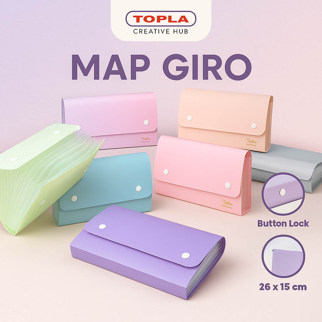 Jual TOPLA Carry Bag 5010, 5030, 5020– Dompet Giro, Tabungan, Nota ...