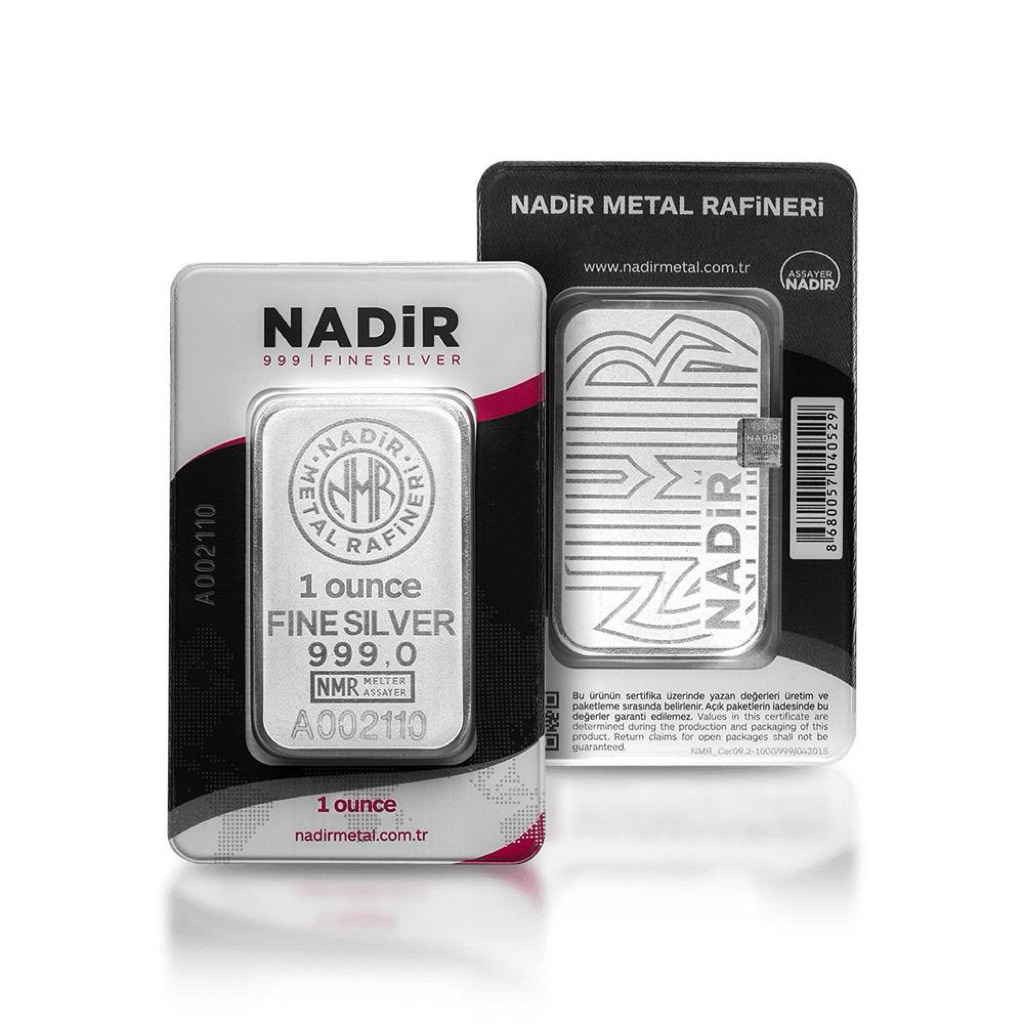 Jual Perak Silver Nadir 1 oz Fine Silver | Shopee Indonesia