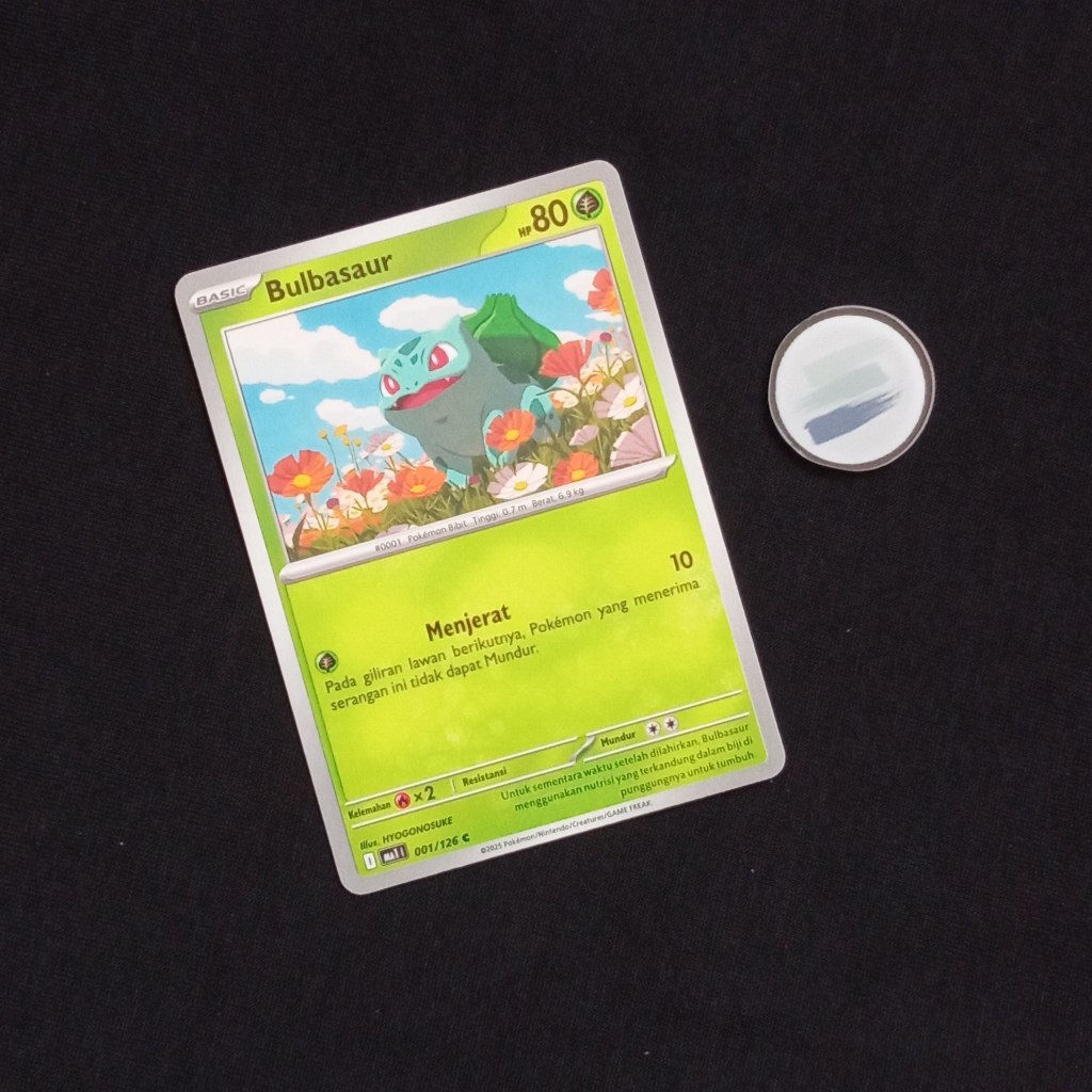 Jual Bulbasaur C ma1 Evolusi Mega Pokemon TCG Indonesia | Shopee Indonesia