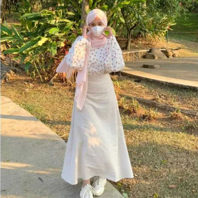 Jual Rok A Line Audy Skirt | Rok Kekinian Wanita | Rok Kerja | Rok ...
