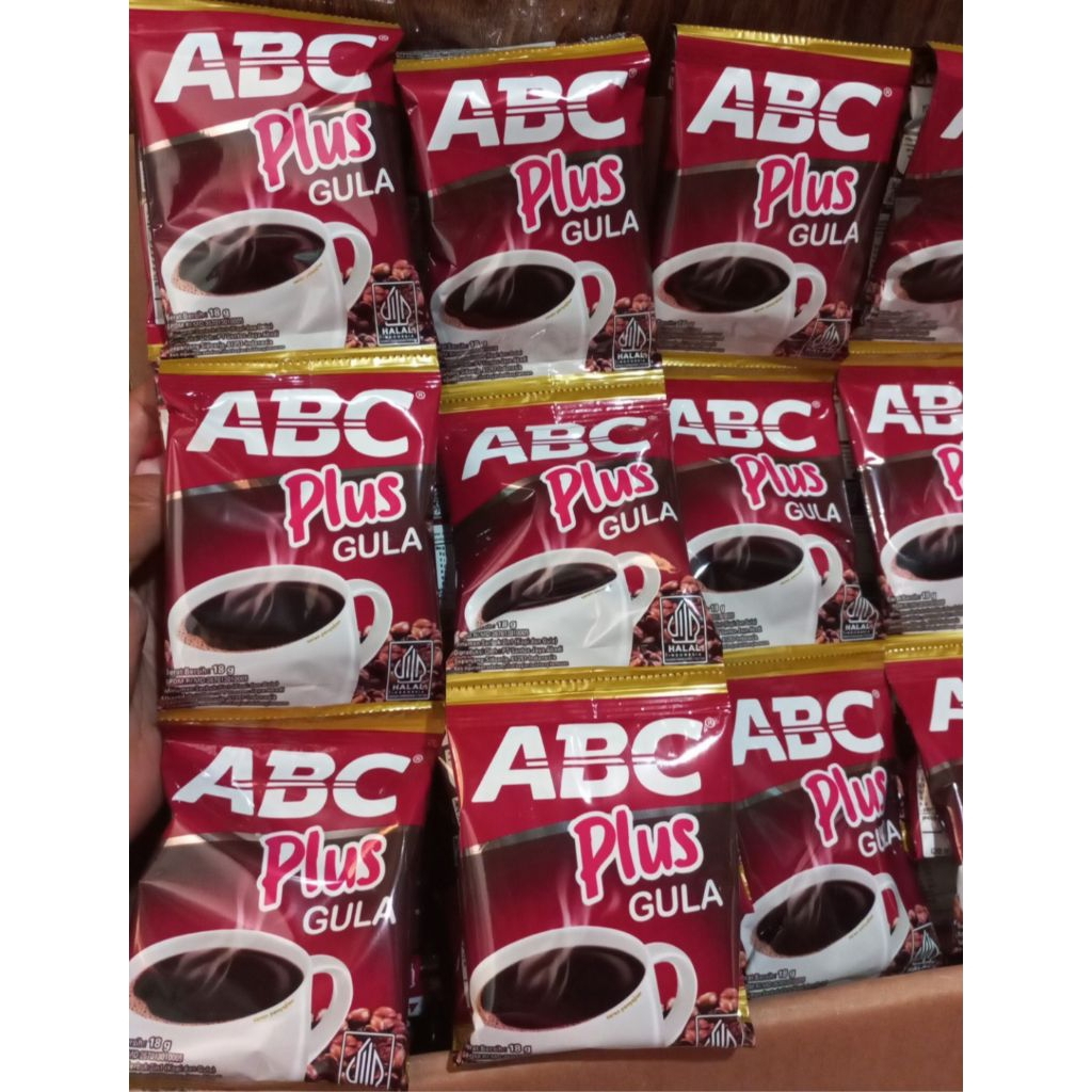 Jual Kopi ABC plus gula (1 renteng isi 10) | Shopee Indonesia