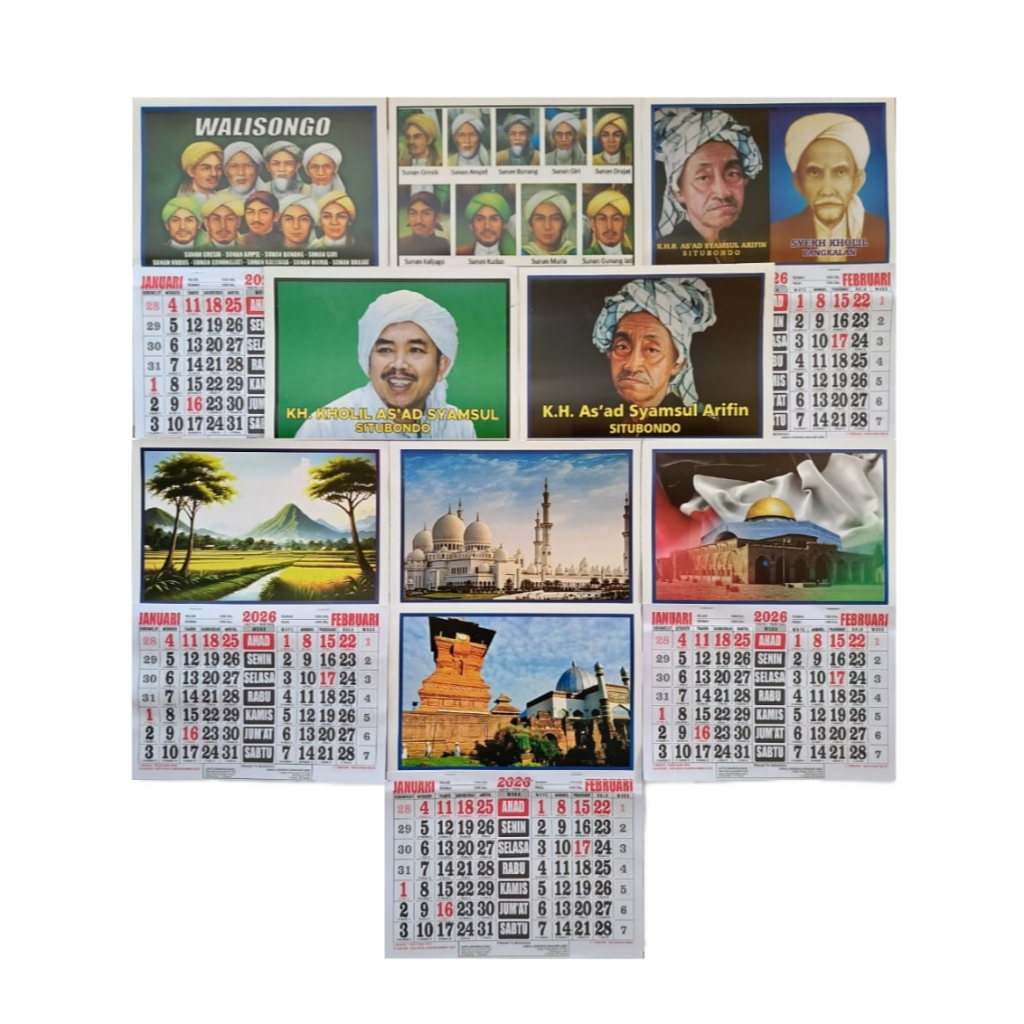 Jual Kalender wuku 2026 terbaru KECIL | kalender wuku jawa (25x31) cm ...