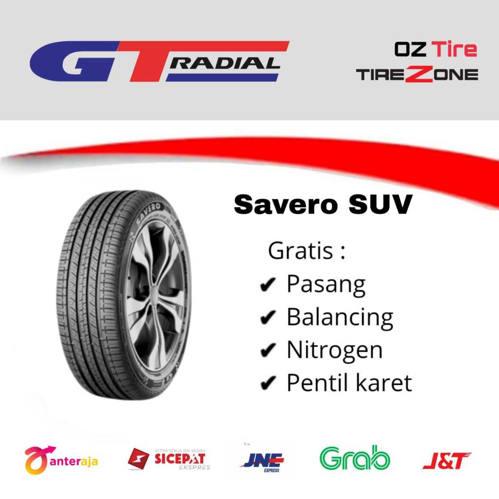 Jual Ban Mobil GT Radial 235/55 R18 Savero SUV | Shopee Indonesia