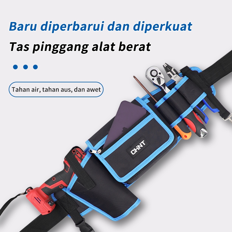 Jual Tas Pinggang Perkakas / Tool Bag Fanny Pack Biru - Untuk Alat ...