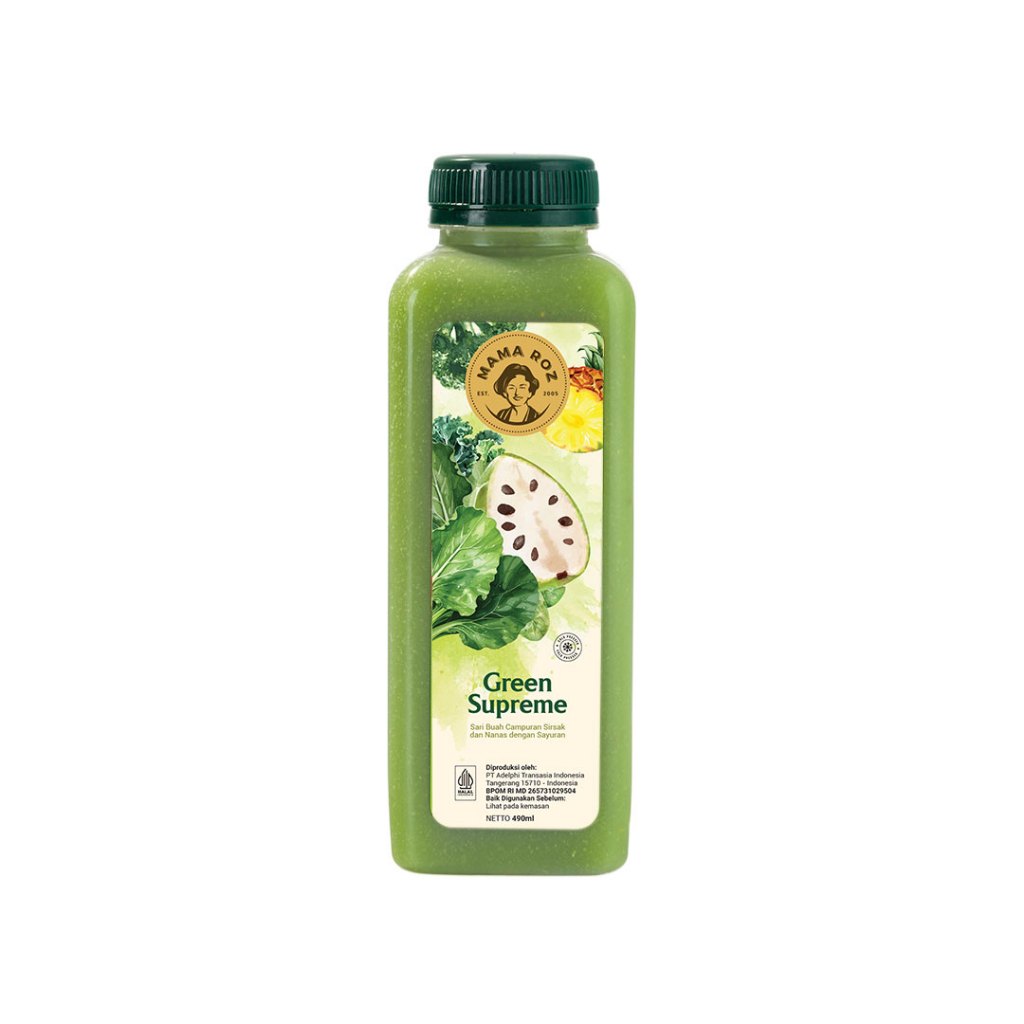 Jual Mama Roz - Green Supreme (490 ml) | Shopee Indonesia